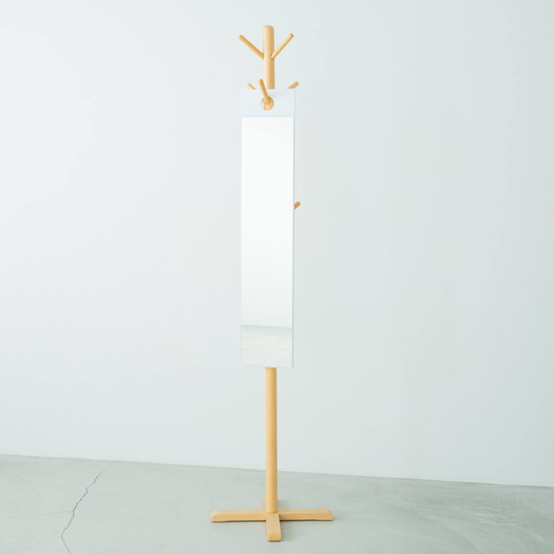 フックミラー hook mirror 日本製 100cm セミオーダー手作り品｜Fresk（フレスク）